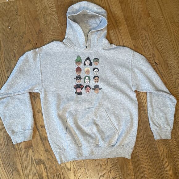 Gildan | Shirts | Many Faces Of Dwight Schrute Sz M Hoodie The Office ...